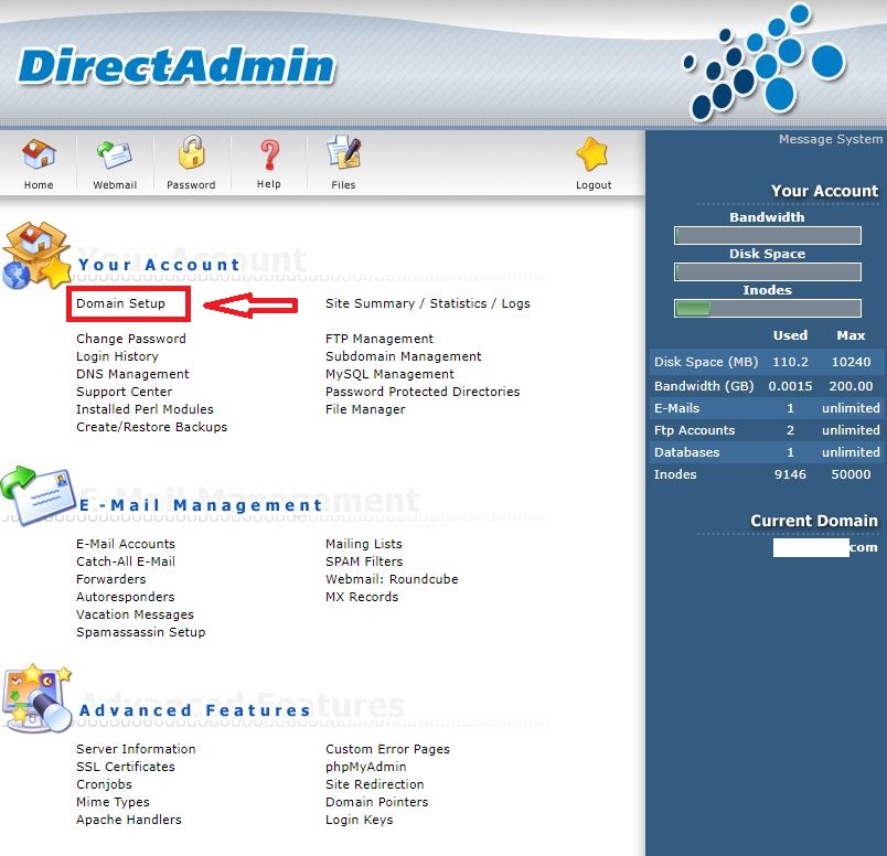 วิธีการการเปลี่ยน PHP Version ใน DirectAdmin Control Panel - ReadyIDC : Service 24 Hour Support